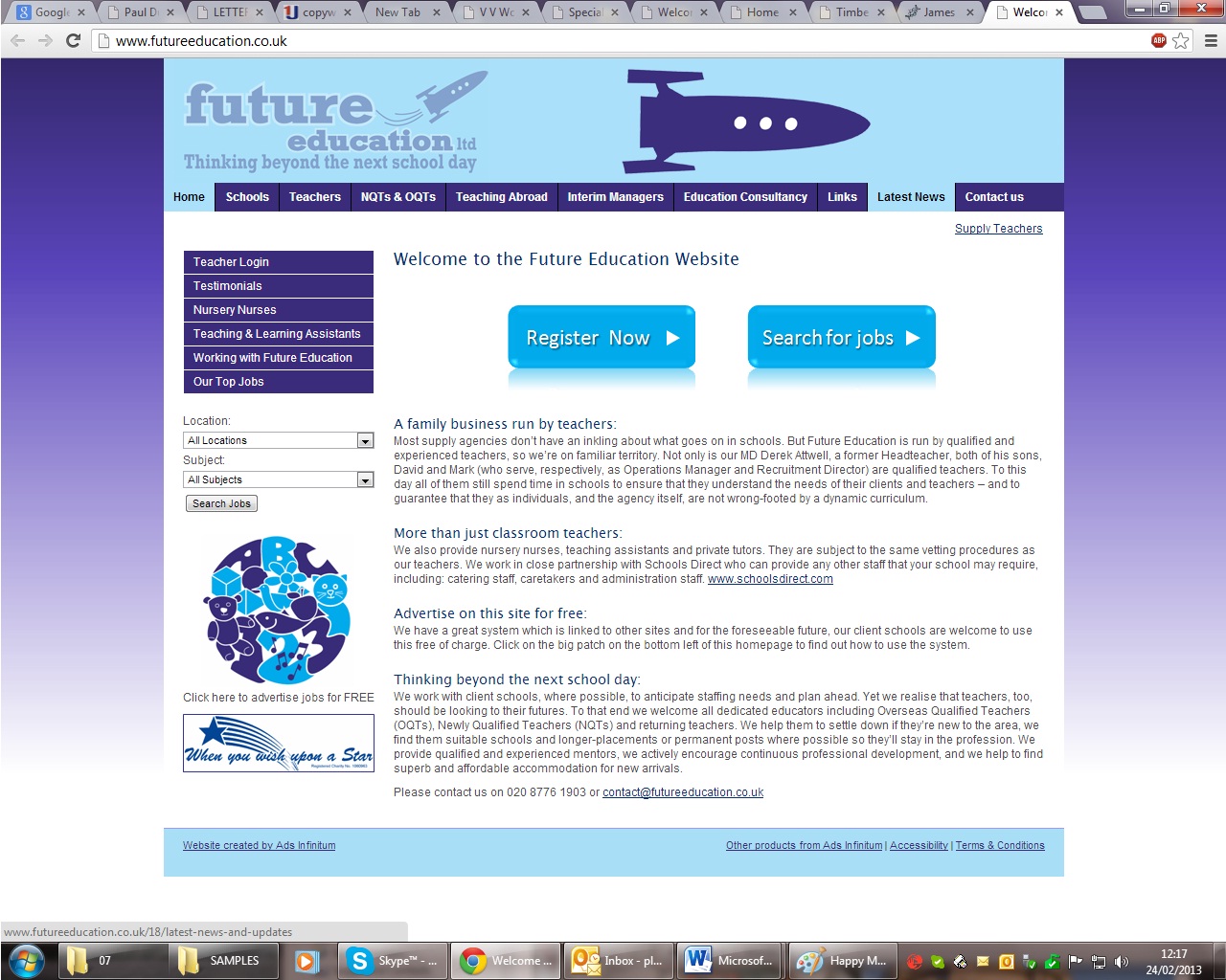 Paul Dunwell Freelance Copywriter Show-disk